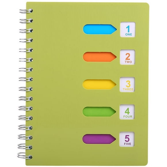Spiral Notebooks Tabs