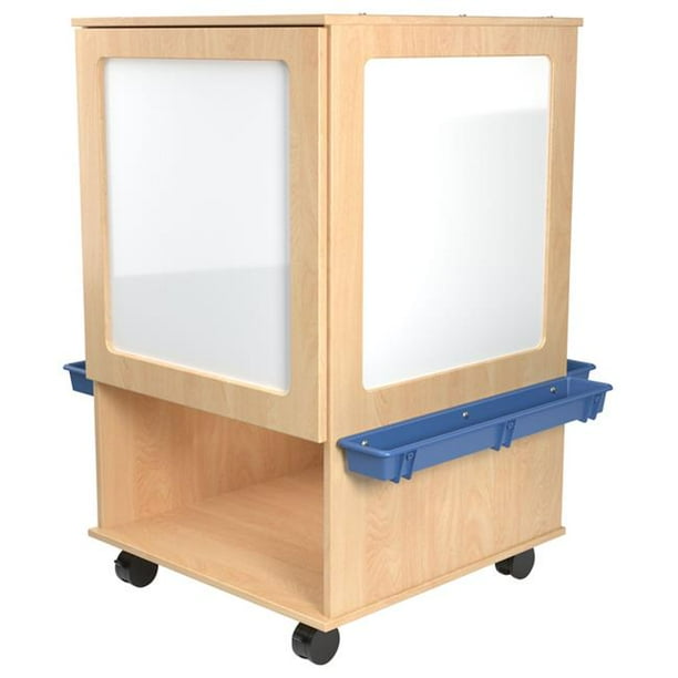 Childcraft 2041370 25.5 x 25.5 x 42 in. Mobile Learn & Store Activity ...