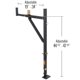 Apex No-Drill Steel Ladder Rack - Walmart.com
