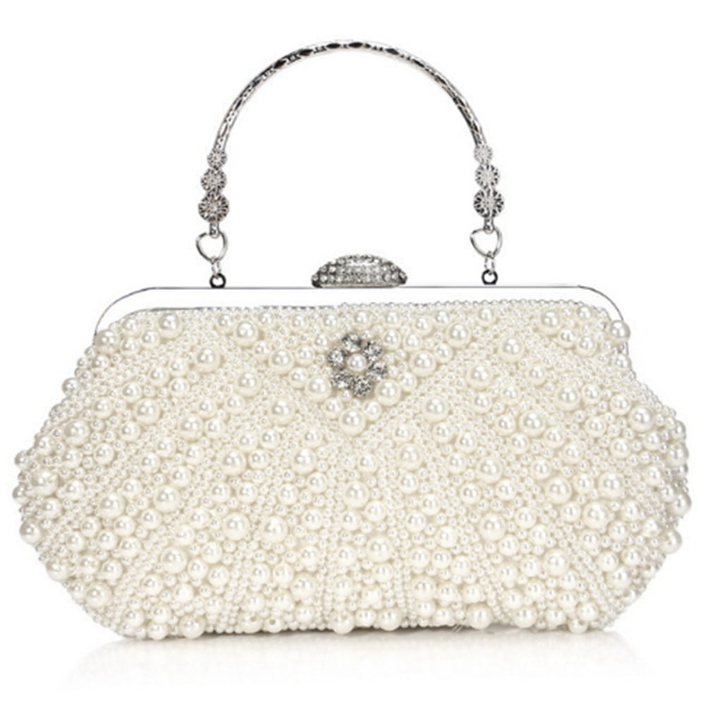 Click here for Unbranded Women Pearl Clutch Bags Evening Bag Purs... prices