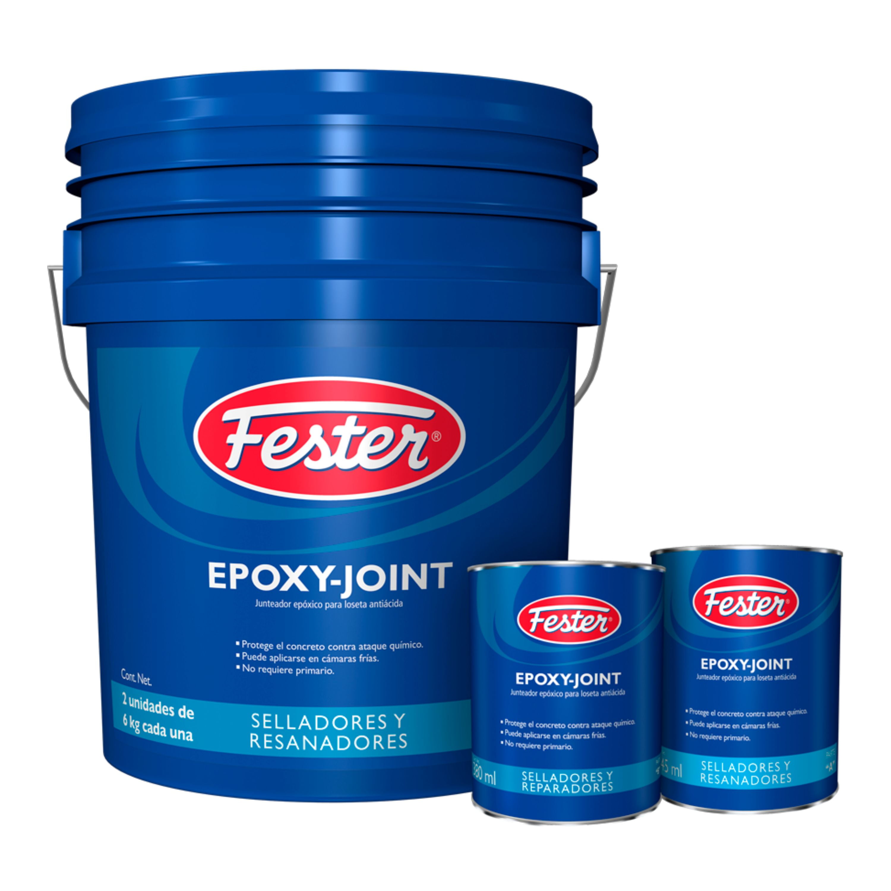 Junteador Epóxico para Loseta Antiácida Fester Epoxy-Joint 12 KG ...