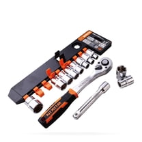 12PCS 1/2" DRIVE RATCHET HANDLE WITH SOCKETS SET - Walmart.com