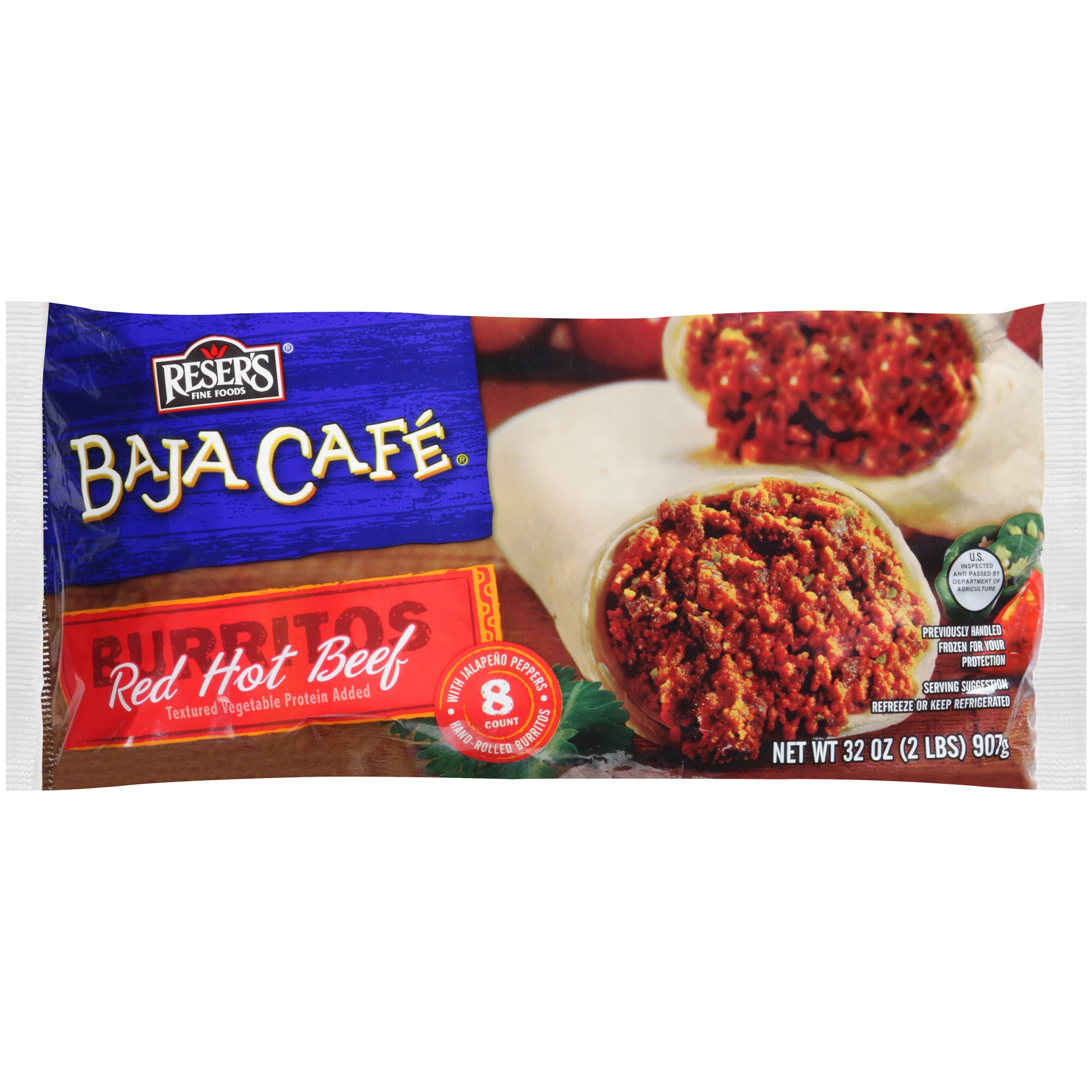 Resers Red Hot Beef Burrito Burrito Walls