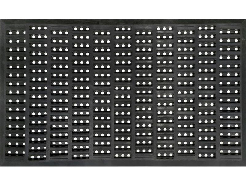 Shepherd Hardware 8100E Indoor/Outdoor Recycled Rubber Floor Mat - 18 x ...