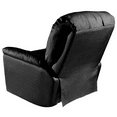 DreamSeat Black Rocker Recliner with Embroidered TCU Horned Frogs ...