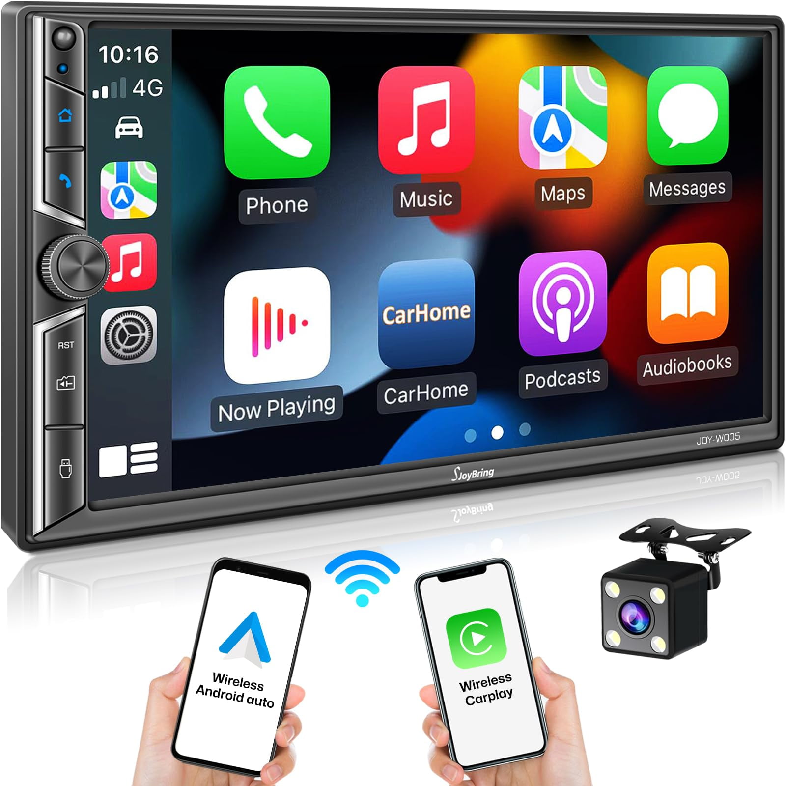 Click here for Sjoybring [upgrade Wireless] 7 Double Din Car Radi... prices