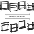 Bathroom Organizer Over Toilet Storage 3 Tier Storage Shelves For