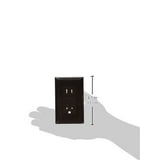 RV Designer S815 Dual Outlet with Cover Plate - Brown - Walmart.com