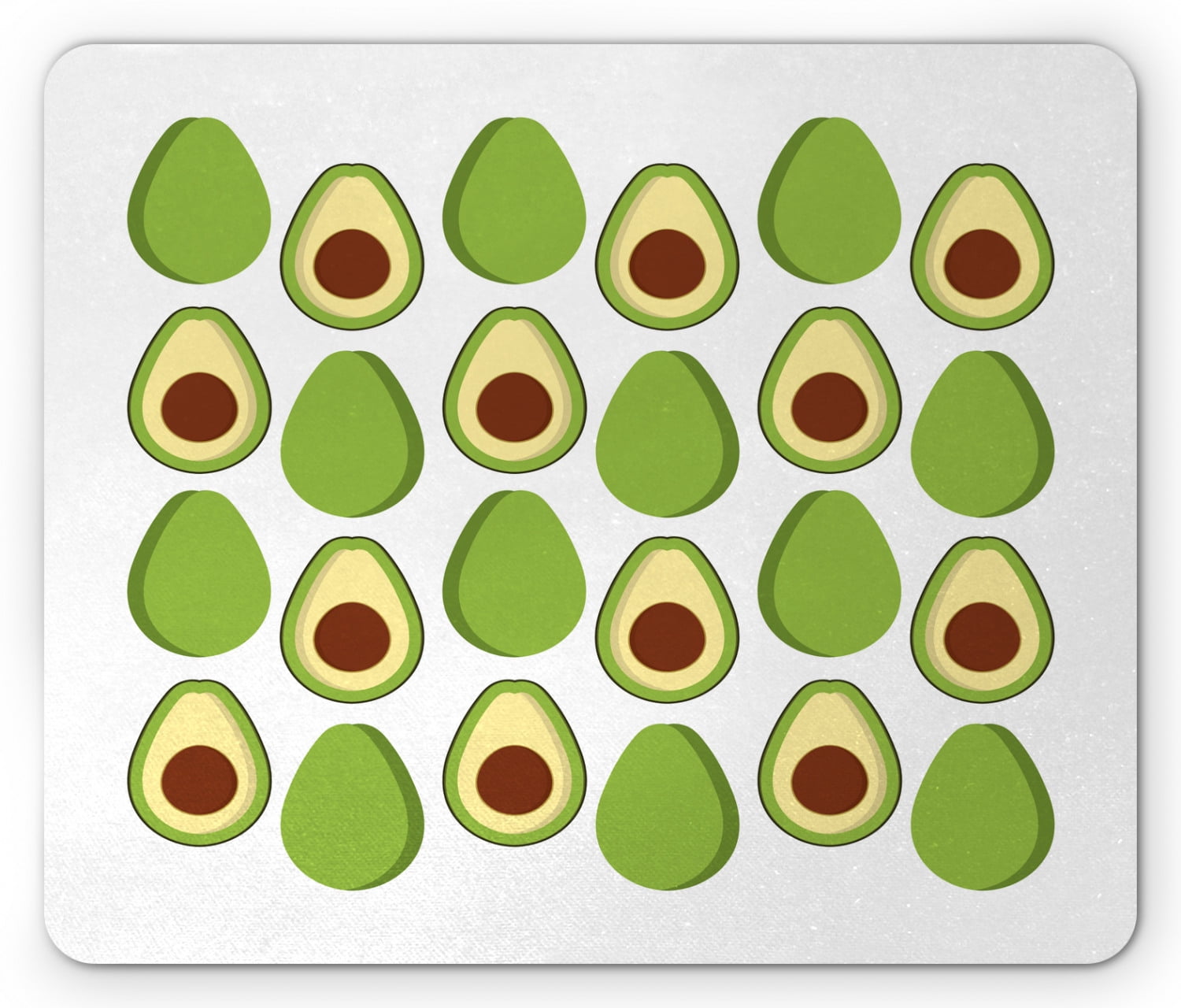 Avocado Mouse Pad, Fruit Summer Healthy and Organic Food Themed ...