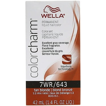 Wella Color Charm Perfect Pale Ash Blonde Permanent Liquid Hair Toner ...