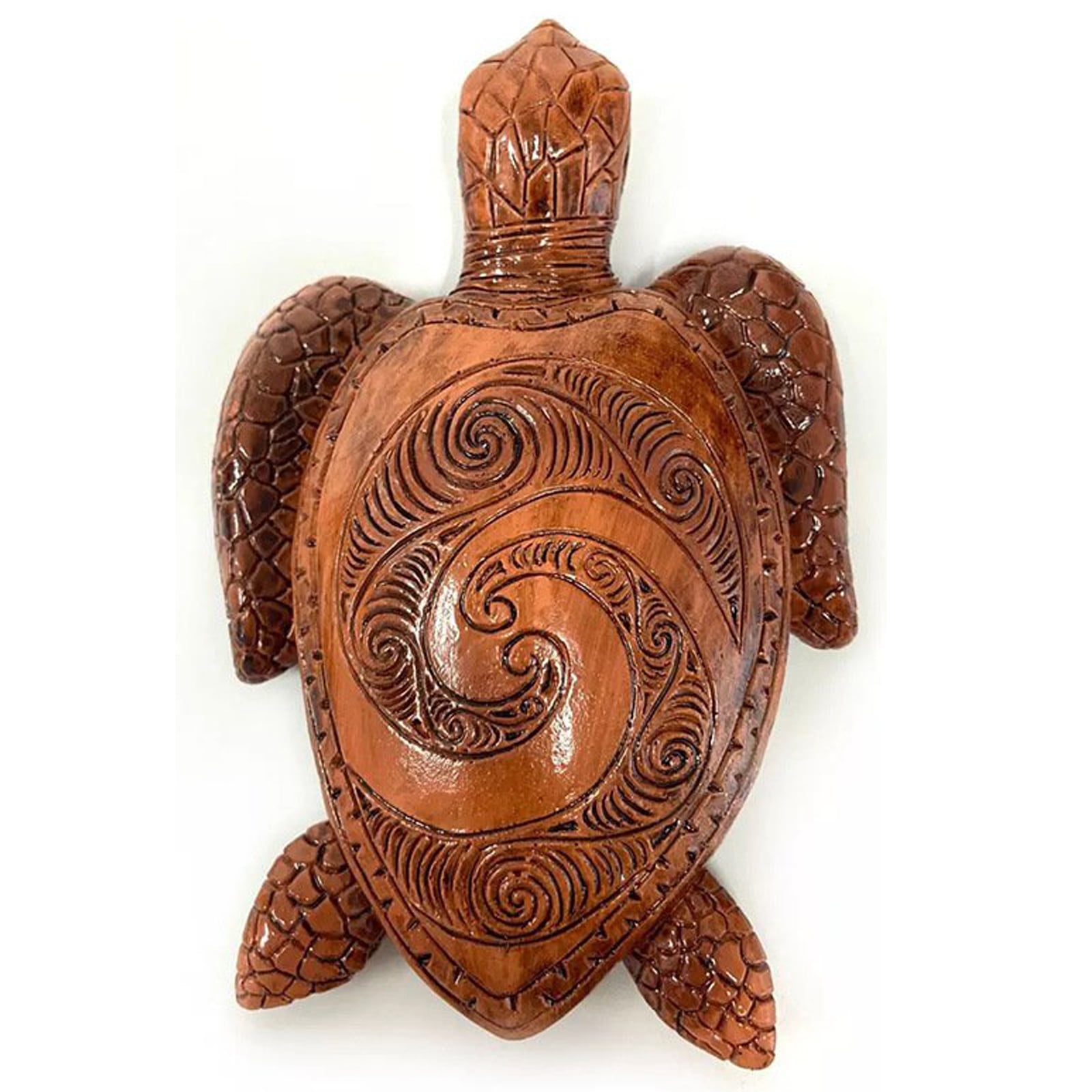 Turtle Wood Carving,Hawaiian Turtles Wooden Hand Carved Turtle Tortoise ...
