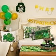 AUQ 2026 New St Patricks Day Pillow Covers 18X18 Green Shamrock Pillow ...