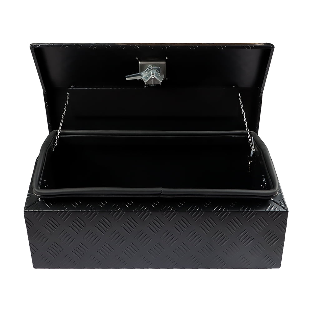 PET-U 30 Inch Aluminum Diamond Plate Tool Box Trailer Tongue Box Pickup ...