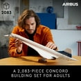 LEGO Icons Concorde Replica Model Aircraft Set Kit, Gift for Adults ...
