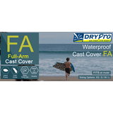 DRYPro Waterproof Vacuum Sealed Full Arm Cast Cover, Extra Small ...