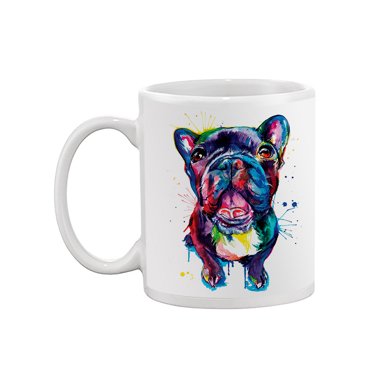 Pastell Colorful Pug Mug - Weekday Best Designs, 15 oz Ceramic Mug ...