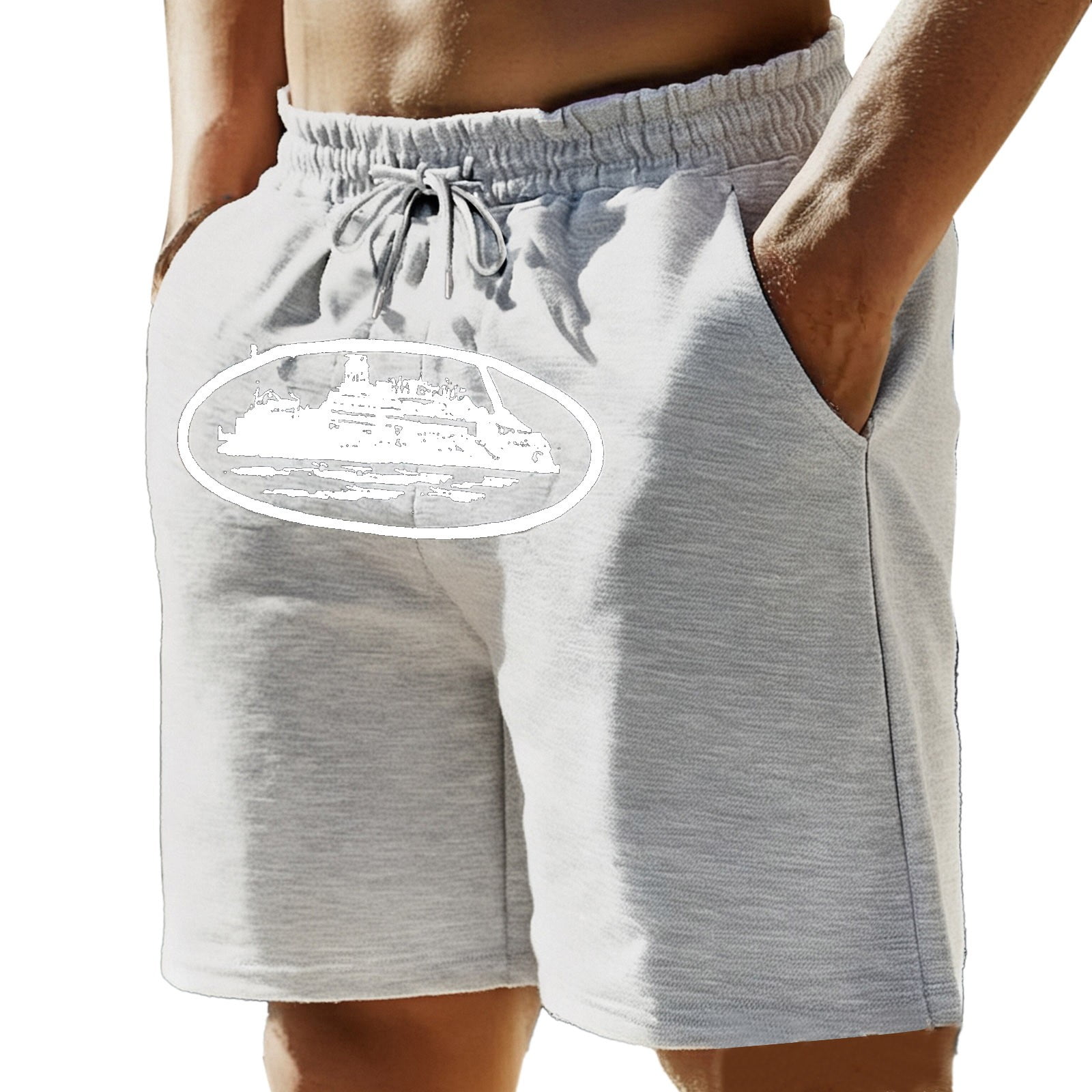 Click here for Zmoon Mens Hip Hop Street Sports Shorts Trendy Hig... prices