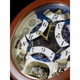 Seiko Bright Stary Night Melodies in Motion Clock, Musical Quartz ...