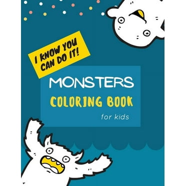Monsters Coloring Book for Kids : Activity Coloring Book for Hours of ...