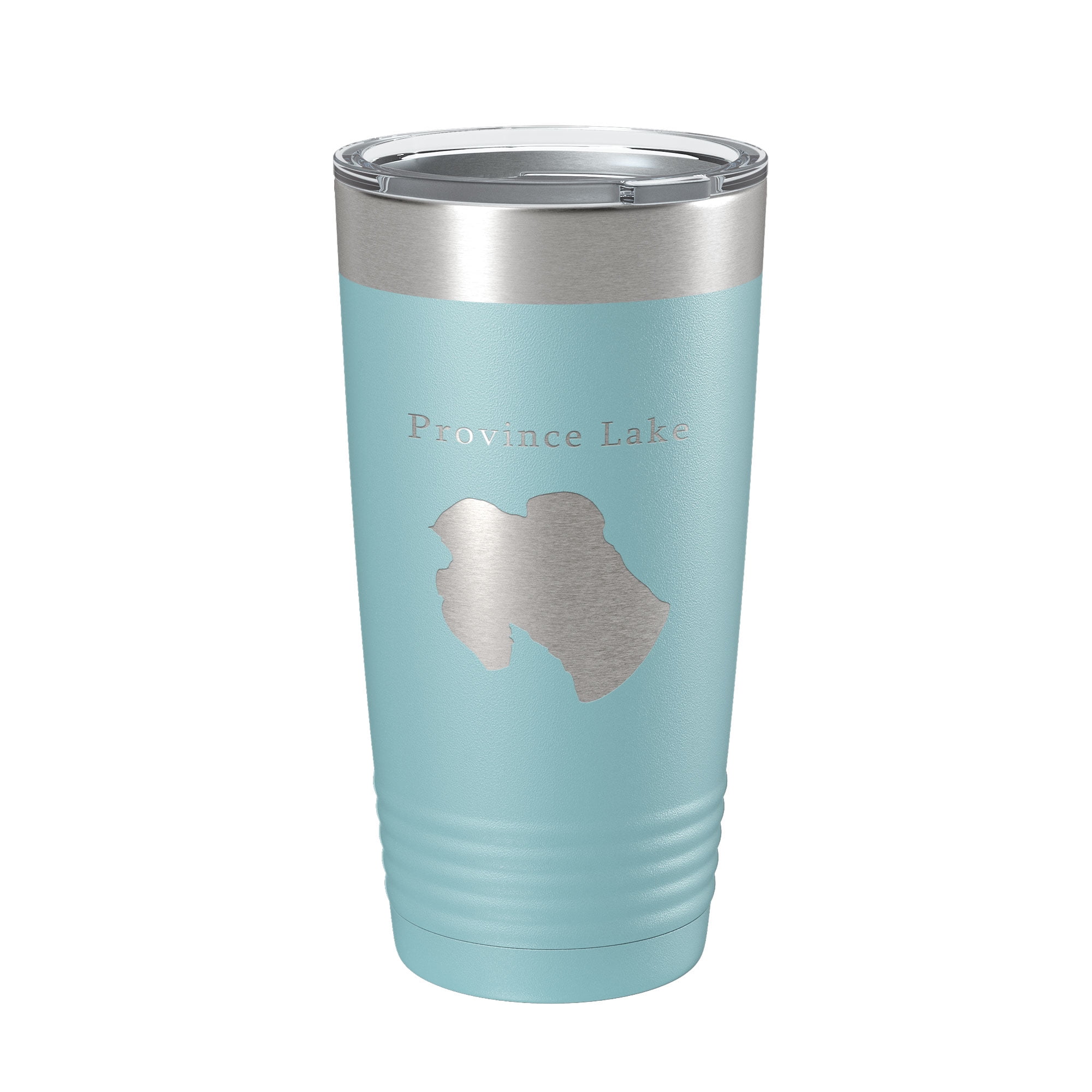 Province Lake Map Tumbler Travel Mug Insulated Laser Engraved Coffee ...