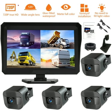 eRapta Wireless 5'' Monitor Backup Camera, 1080P HD, Waterproof, Night ...