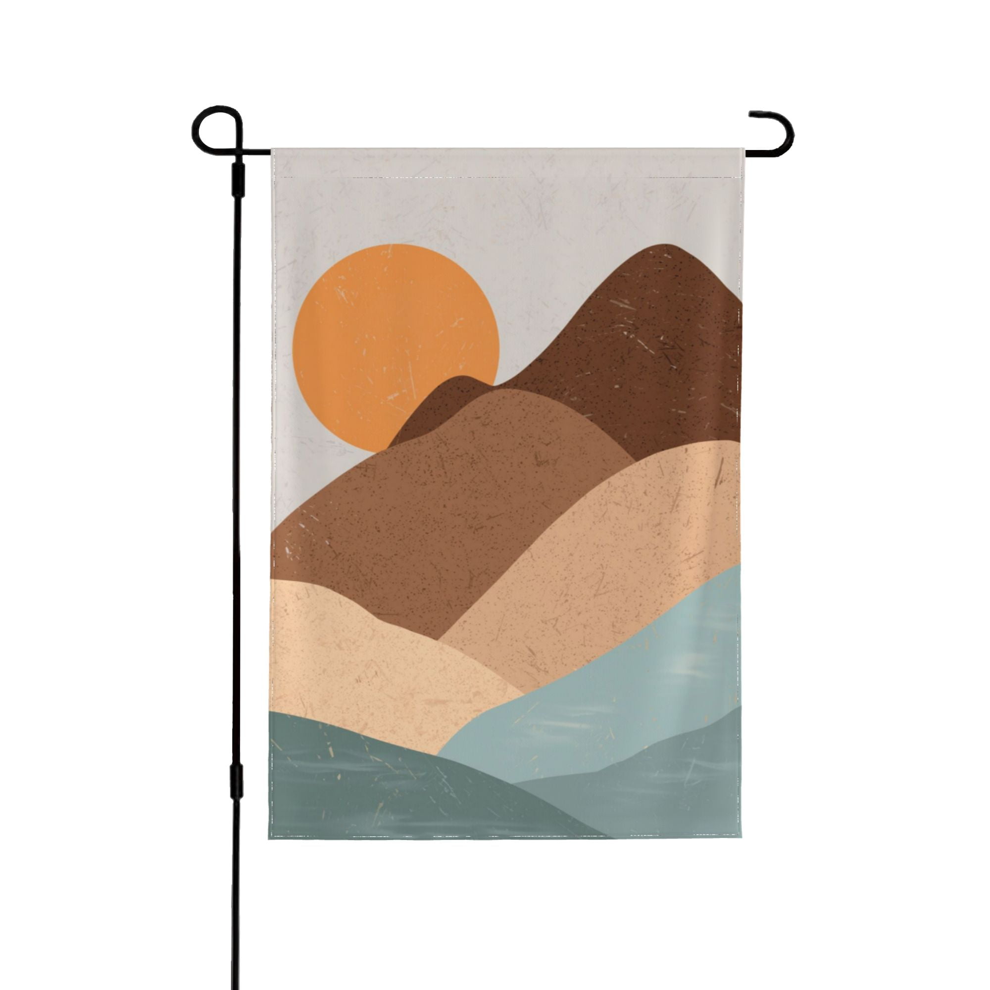 XMXY Boho Art Sunset Mountains Garden Flags Double Sided,Farmhouse ...