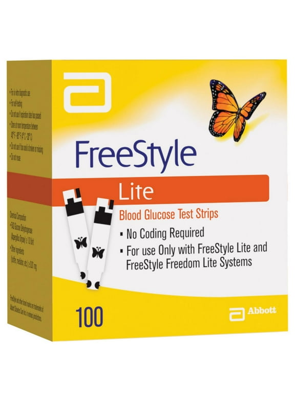 FreeStyle Glucose Test Strips in FreeStyle - Walmart.com