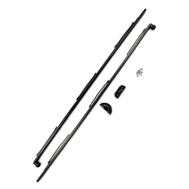 Lifestyle Screens Retractable Passage Door Locks; Black - Walmart.com