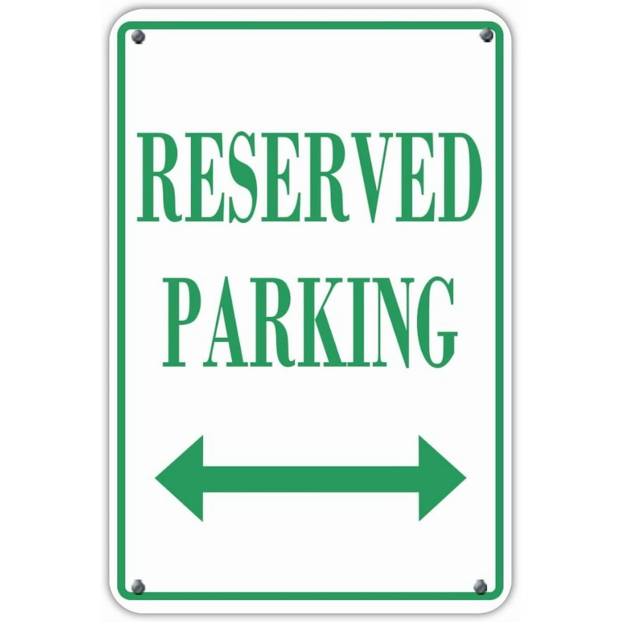 Click here for Aocisuki Reserved Parking Metal Sign With Arrow Dr... prices