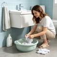 Winter Poetry Upgrade Reinforced Laundry Tub, Plastic Wash Basin, Tub ...