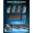 TPU Case for NS Switch 2, Separable Protective Cover for Switch 2 Joy ...