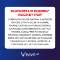 Bucked Up Super Fuel Energy Drink, Rocket Pop Flavor, 300mg Caffeine ...