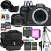 Canon EOS R7 Mirrorless Camera with 18-45mm Lens + 128 GB Memory + Hood ...
