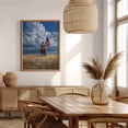 Affixzi Cowboy Holding American Flag Poster | Western Print, Unframed ...