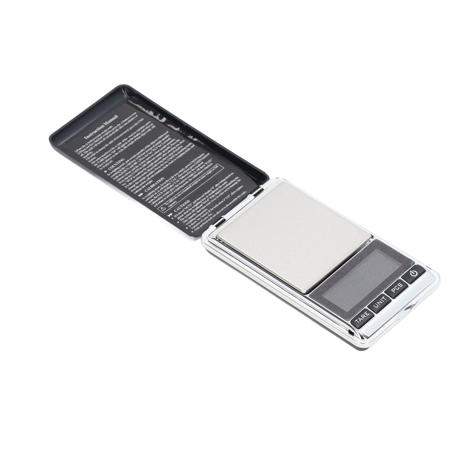 Báscula electrónica, mini báscula electrónica portátil de acero ...