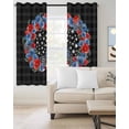 American Flag Blackout Curtains for Bedroom/Living Room, Thermal ...