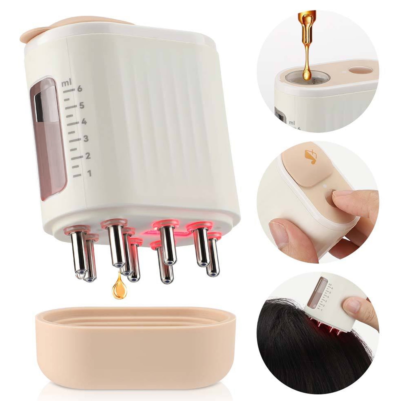 Click here for Musbetu Hair Oil Applicator Microcurrent Red Light... prices