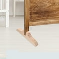 Wooden Screen Base Privacy Screens Fold Bracket Office - Walmart.com