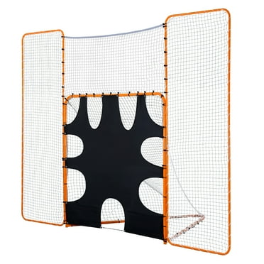 VEVOR 3-IN-1 Lacrosse Goal, 12x9 ft Lacrosse Net with Backstop and ...