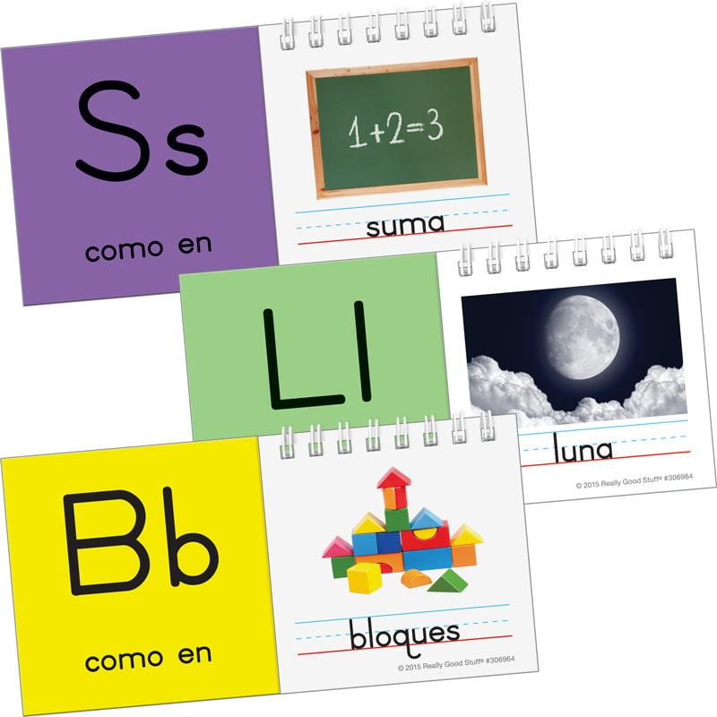Spanish Alphabet Flip Books - Walmart.com