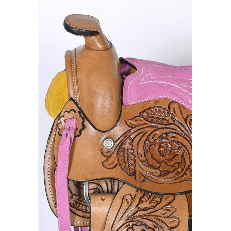 Pink Barrel Racing Saddles