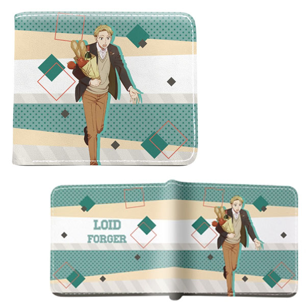 Loid Forger Style B - Spy x Family 4x5" Bi-Fold Wallet - Walmart.com