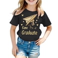AWZXDE Graduation Clothes 2026 Girls Casual Short Sleeve Cartoon Print ...