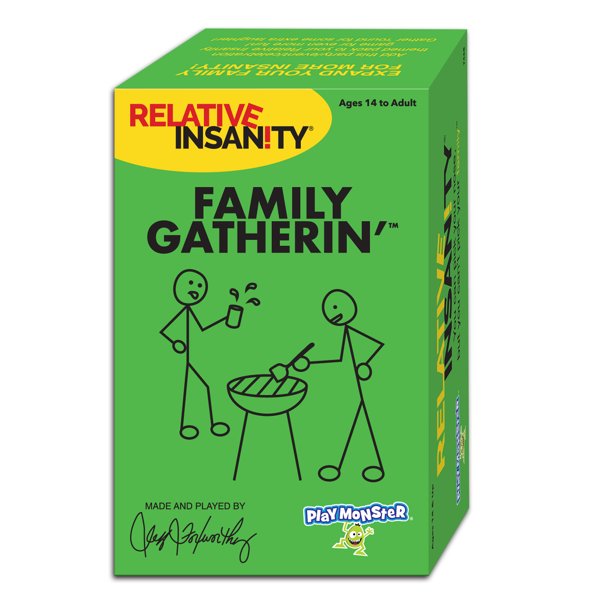 Playmonster Relative Insanity Family Gatherin' Party Card Game ...