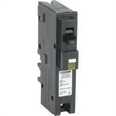Square D - QO120GFICP QO Qwik-Gard 20 Amp Single-Pole GFCI Circuit ...
