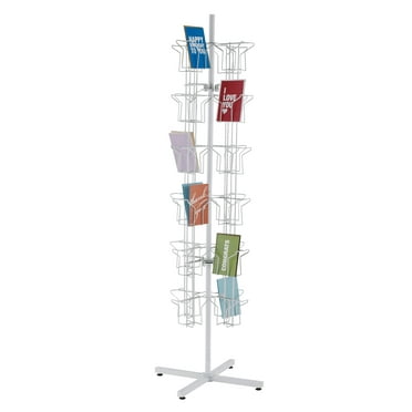 Black Metal Floor Standing Wire Rack - 10-Shelf Storage Display for ...