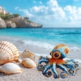 Rirozkan Octopus Bead Embroidery Kit, DIY Beaded Marine Art Craft Set ...