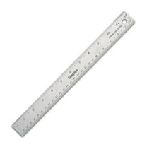 T Square (2 Pack) T Ruler, 12 inch Metal Carbon Steel Ruler, Double ...