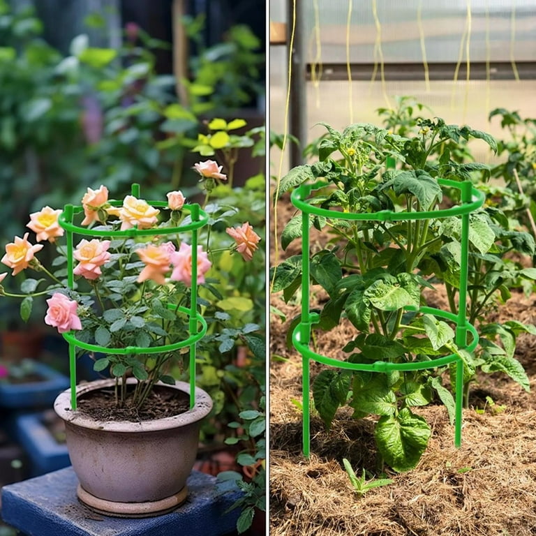 Flower Pot Trellis Tomato Cages Cheap 1 Set Tomato Cage Height