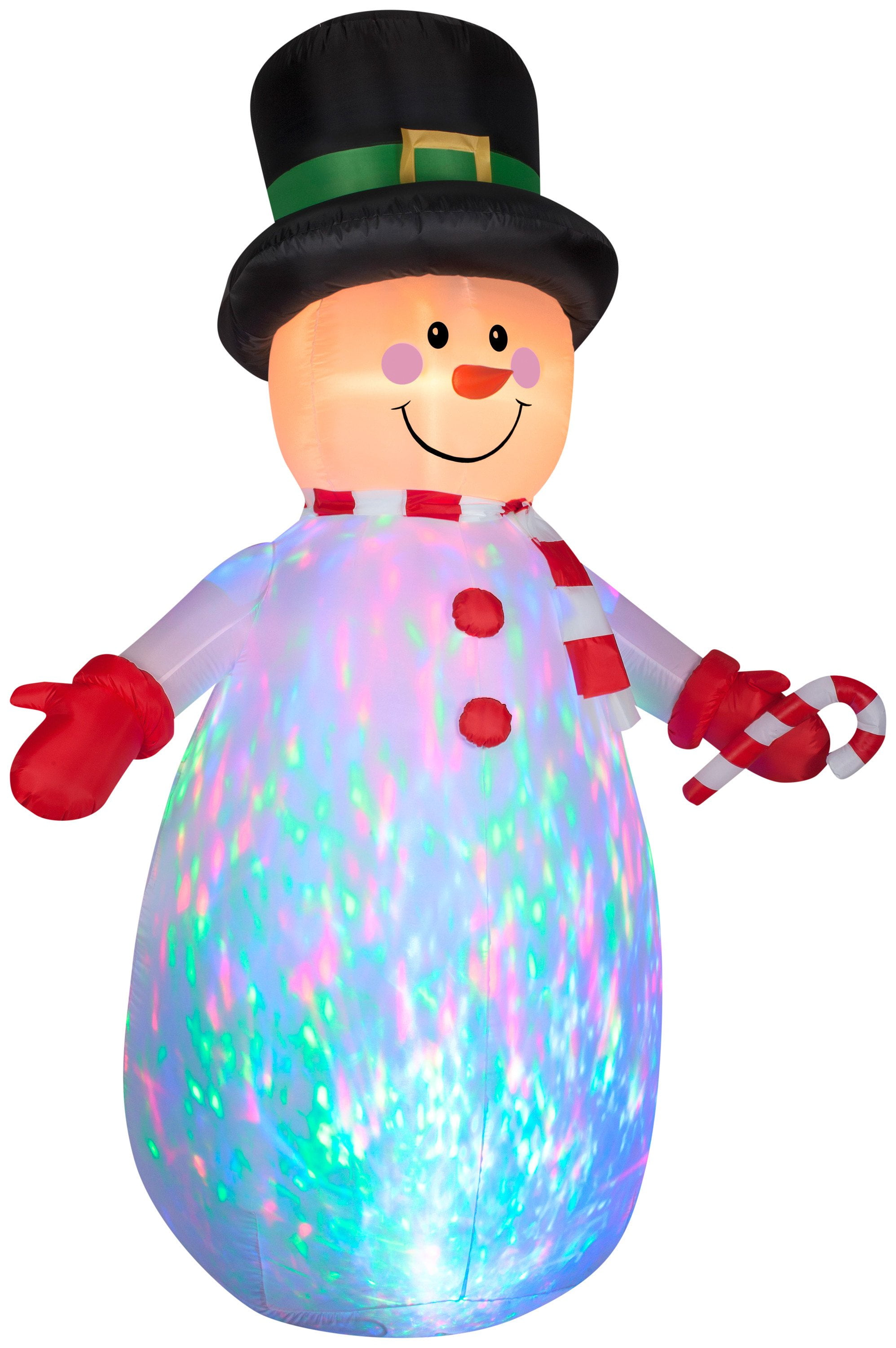 Kaleidoscope Projection Snowman Christmas Inflatable - Walmart.com
